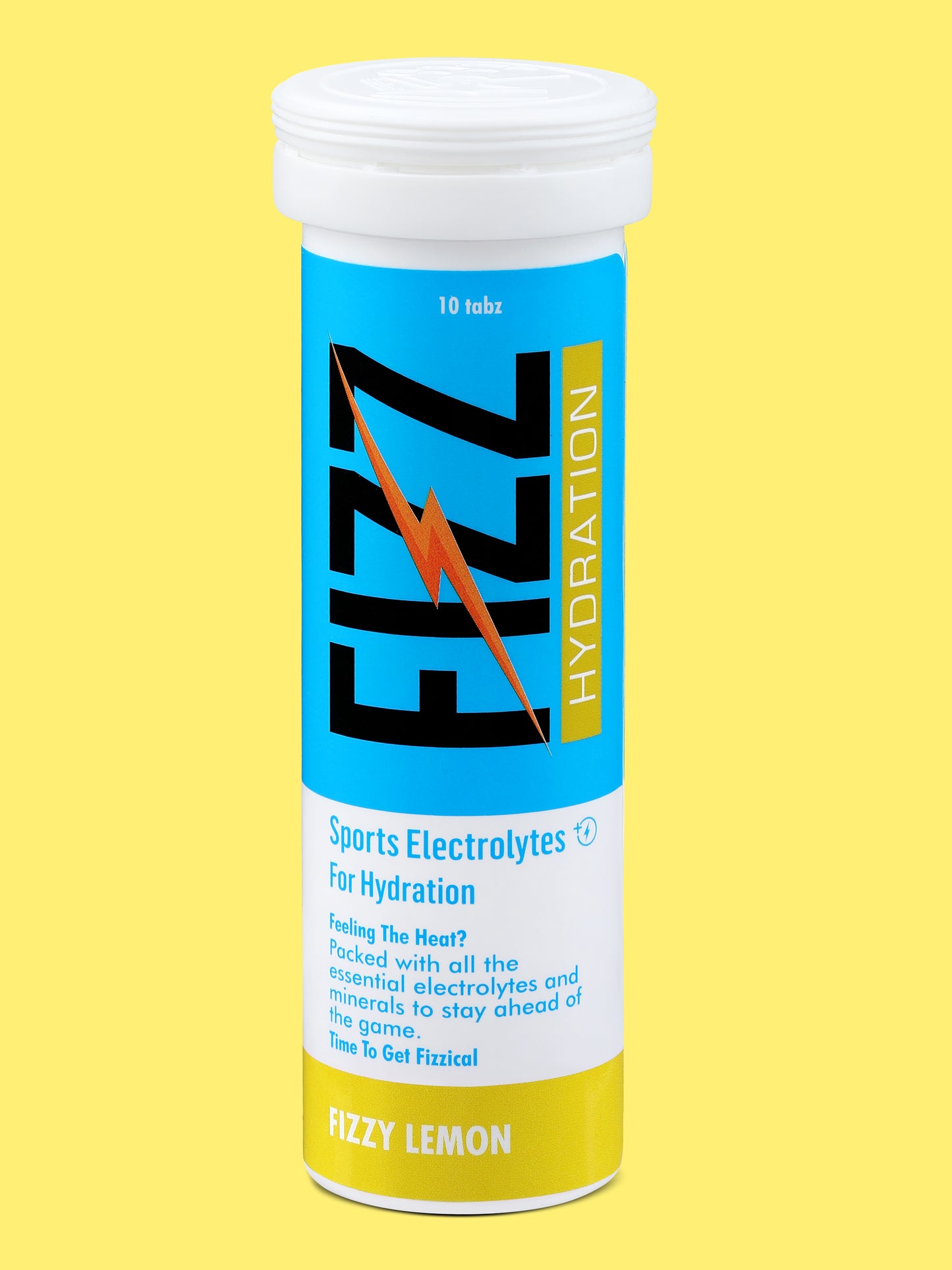 FIZZ Hydration Effervescent Sports Electrolyte Drink (Lemon ...
