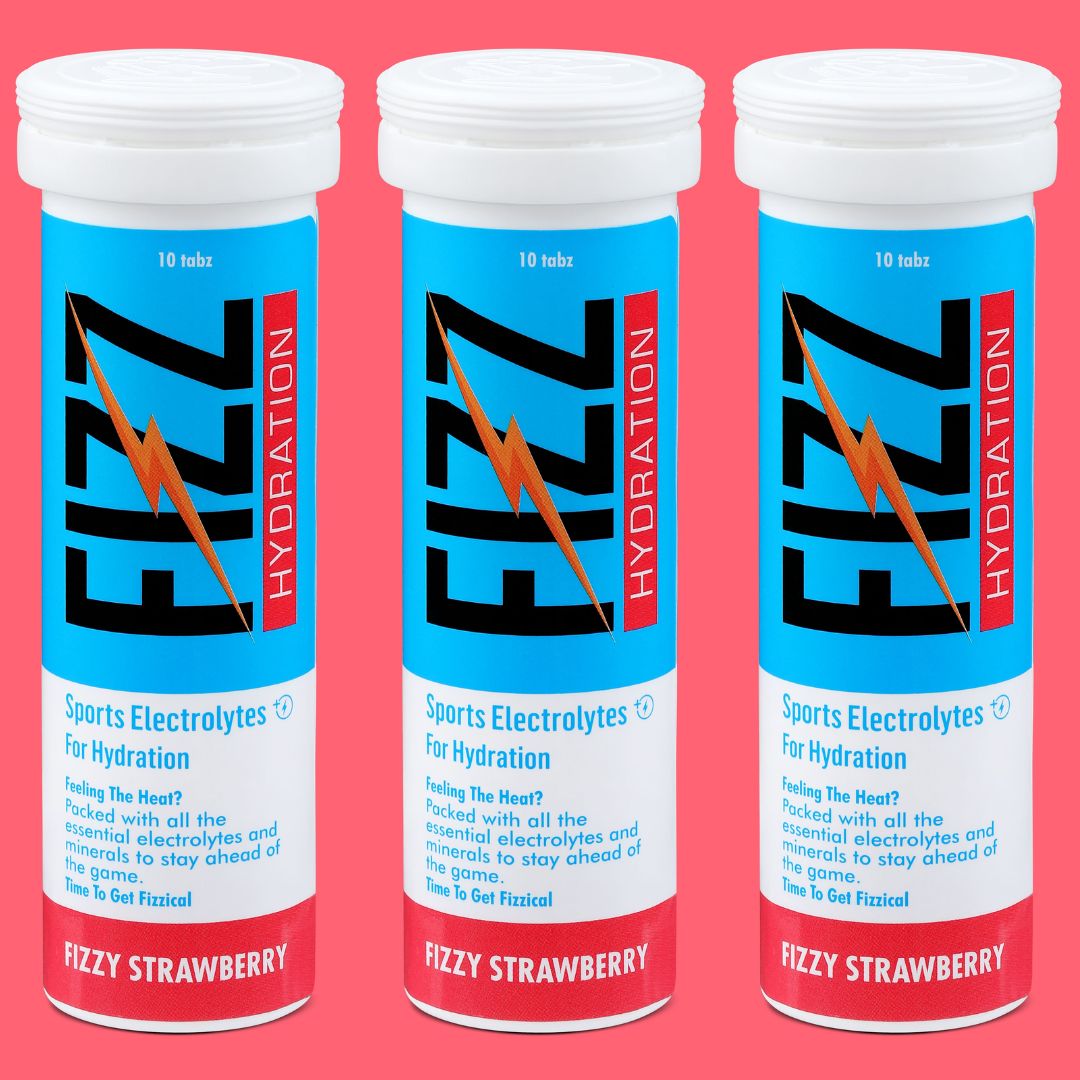FIZZ Hydration Effervescent Sports Electrolyte Drink (Strawberry ...