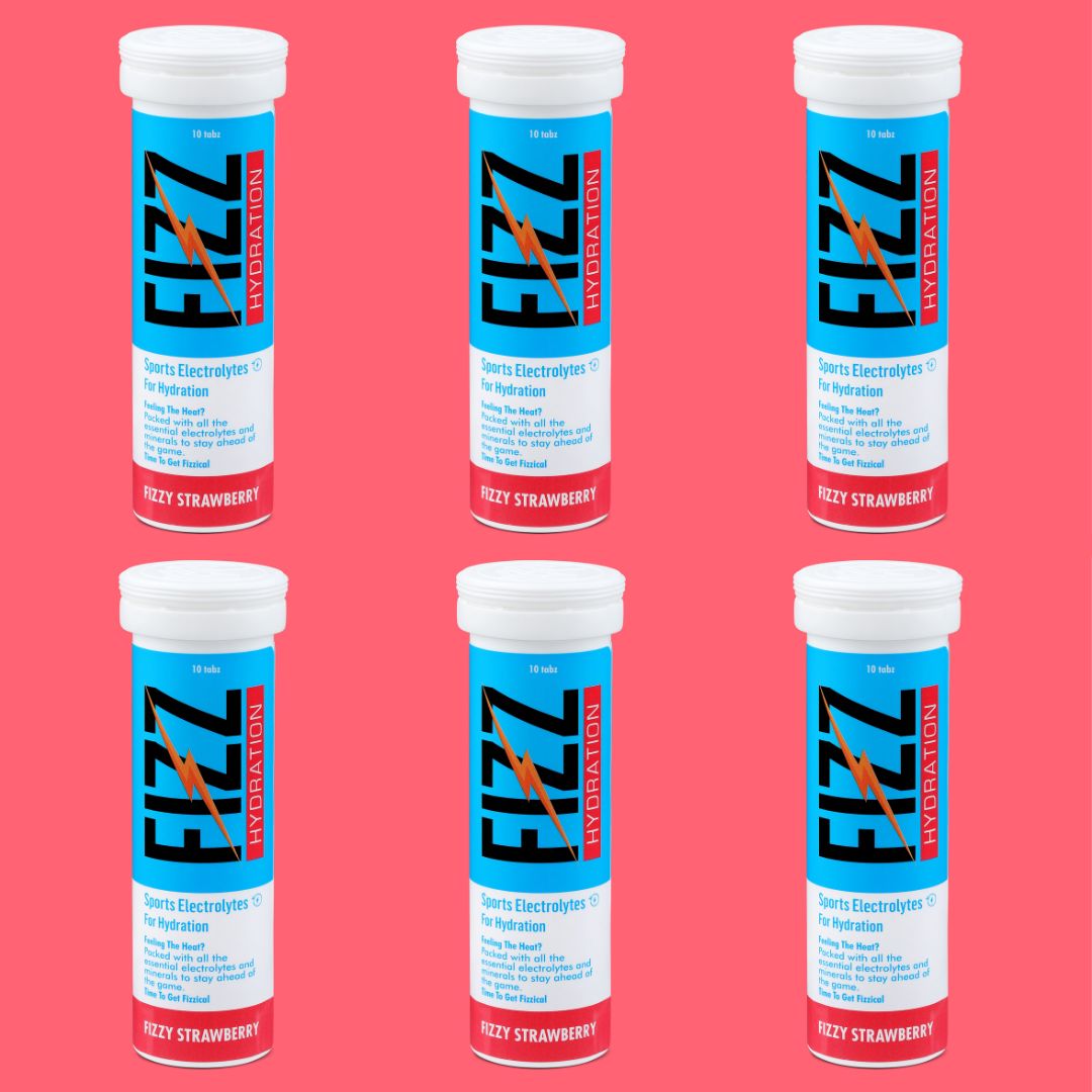 FIZZ Hydration Effervescent Sports Electrolyte Drink (Strawberry ...
